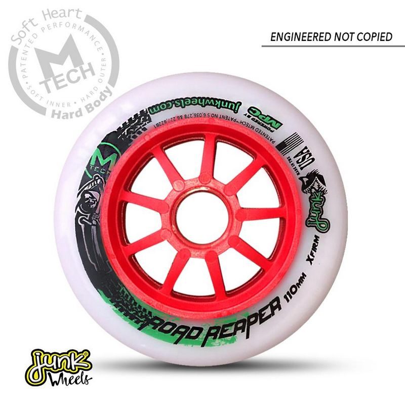 Junk Road Reaper XFirm Inline Speed wheels - ROLLER SKATE USA