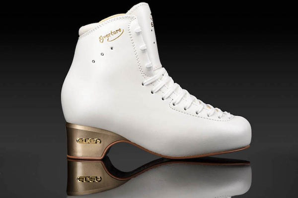 Edea Overture Ice Artistic Skate Boot - 240/36 / White - ROLLER SKATE USA