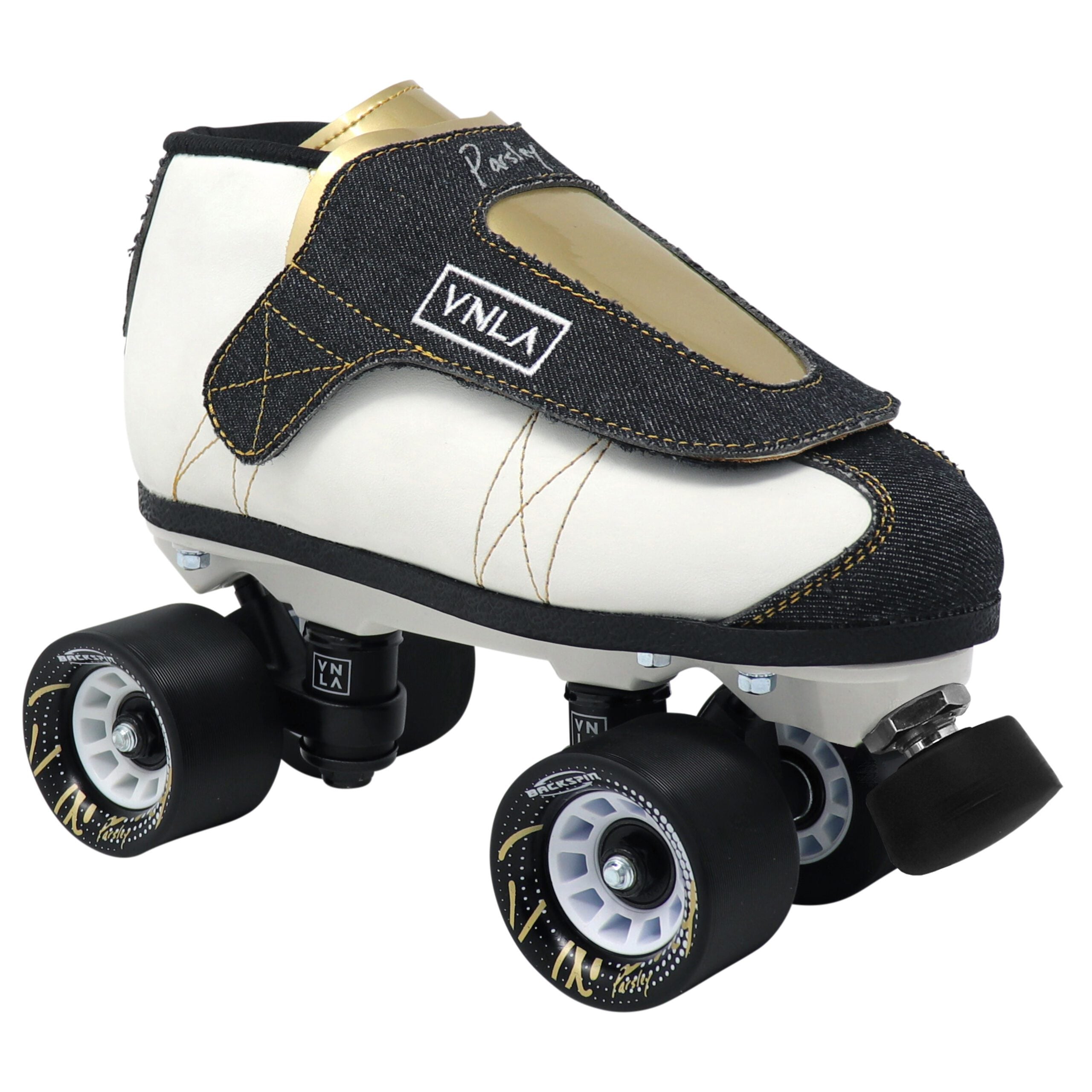 Vanilla Chuck Parsley Jr With Toe Stop - ROLLER SKATE USA