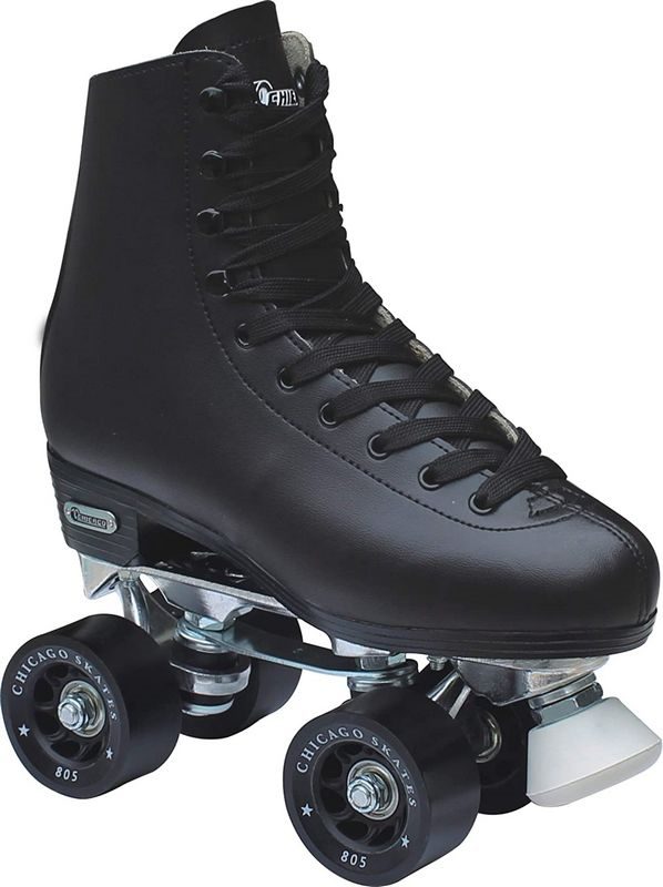 Chicago Skate 805 Black - ROLLER SKATE USA