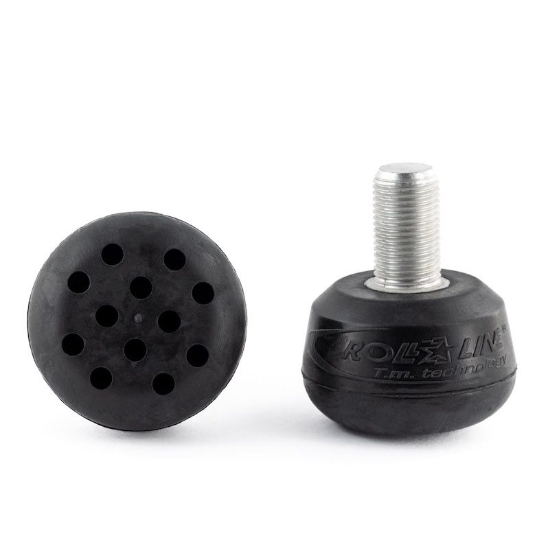 Roll-line Black Toe Stop - ROLLER SKATE USA