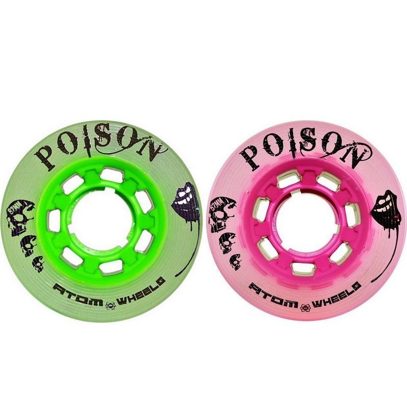 Atom Poison Slim Roller Skate Wheels - ROLLER SKATE USA