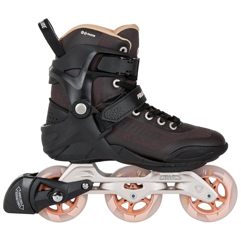 Powerslide Phuzion Radon Bronze 90 Fitness Skate - ROLLER SKATE USA