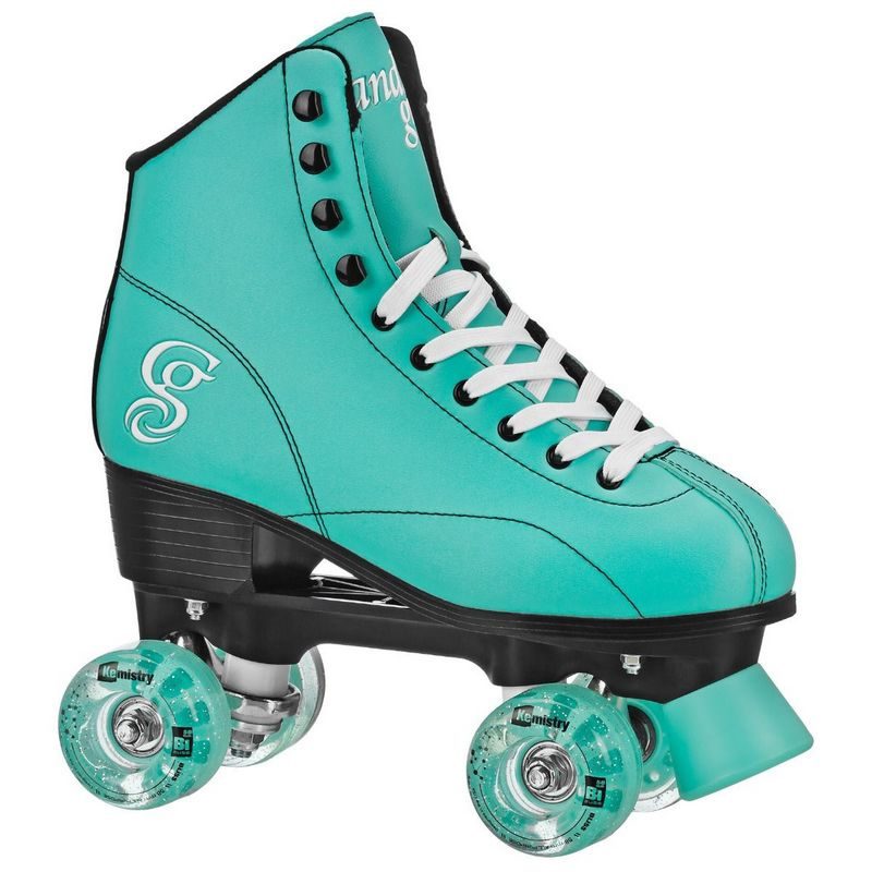 Roller Derby Candi Grl Sabina Mint Black Quad Skates - ROLLER SKATE USA