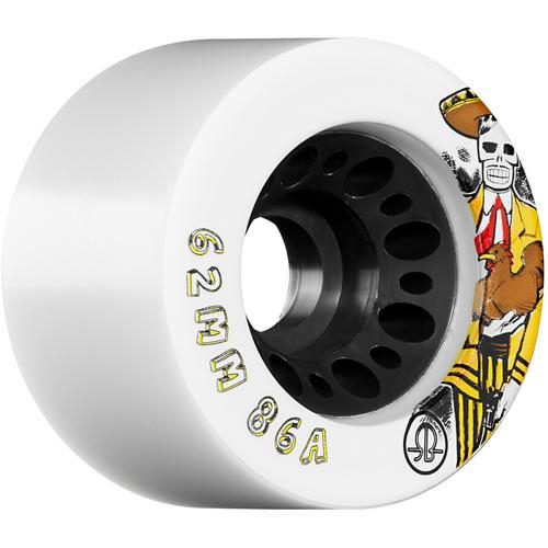 Rollerbones Day of the Dead white Roller Skate Wheels – ROLLER SKATE USA