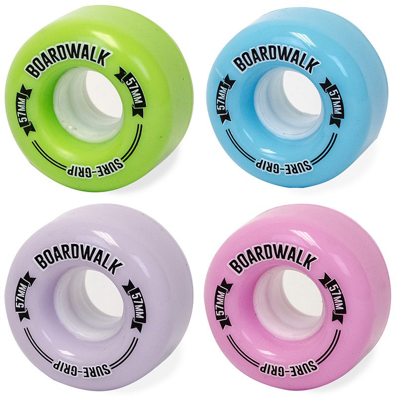 Sure Grip Boardwalk 57mm Outdoor Roller Skate Wheels - ROLLER SKATE USA