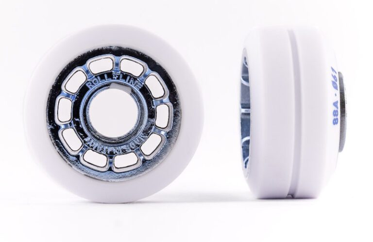 Roll-Line ICE 61MM Artistic Roller Skate Wheels | Ultra Lite Dance Wheels