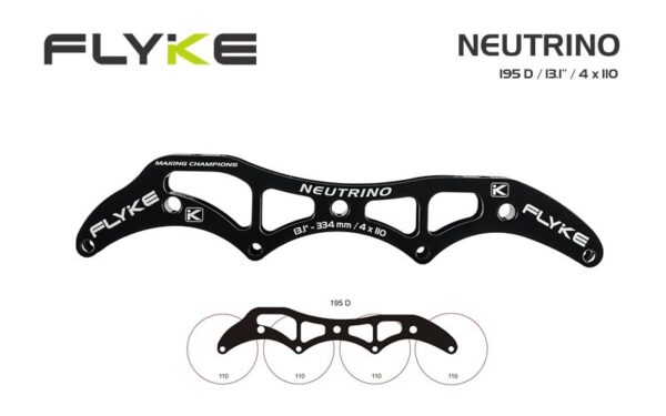 Flyke Neutrino Racing Frame - Flyke Frame