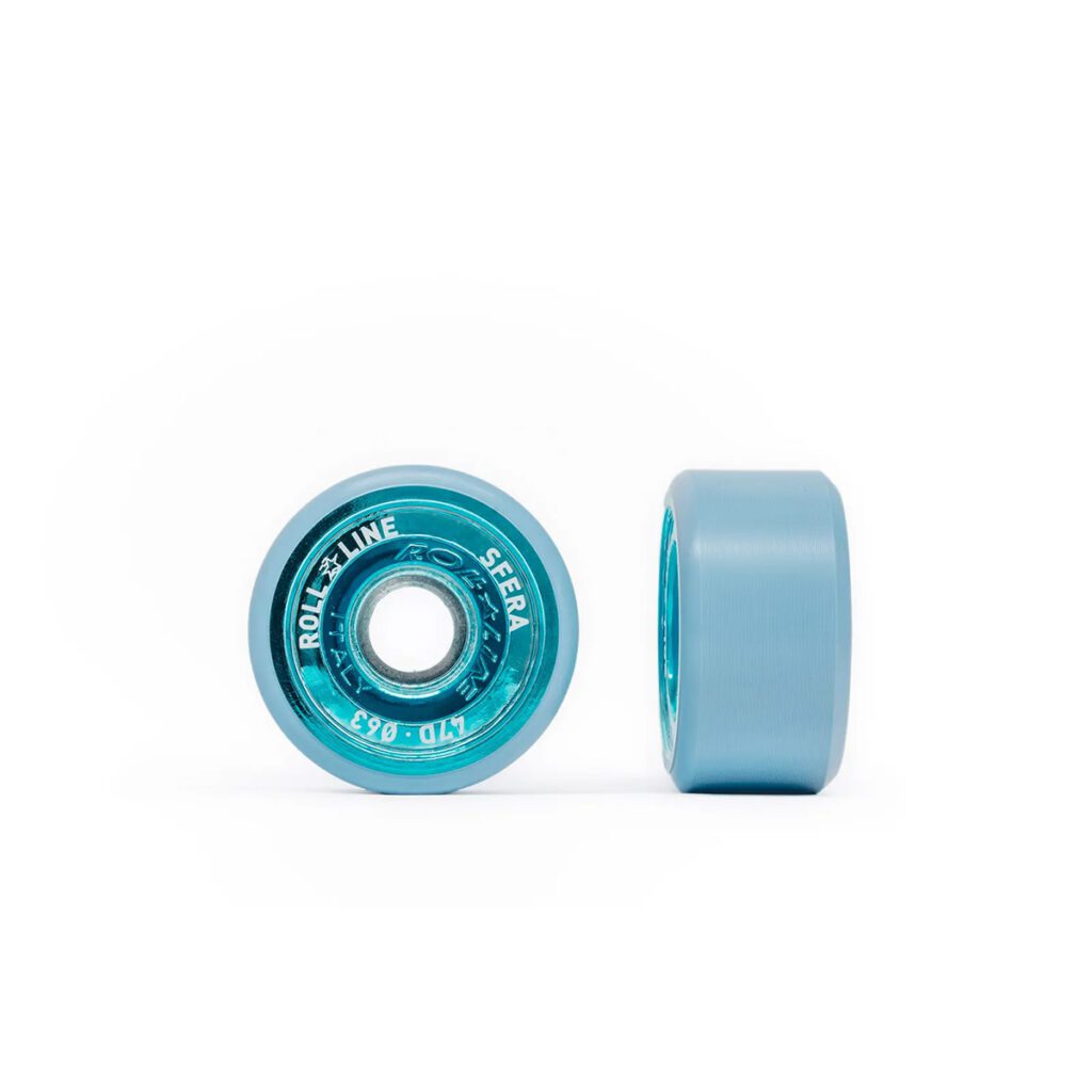 Roll-Line ICE 61MM Artistic Roller Skate Wheels | Ultra Lite Dance Wheels